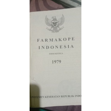 Jual farmakope Indonesia (PERLOVED) | Shopee Indonesia