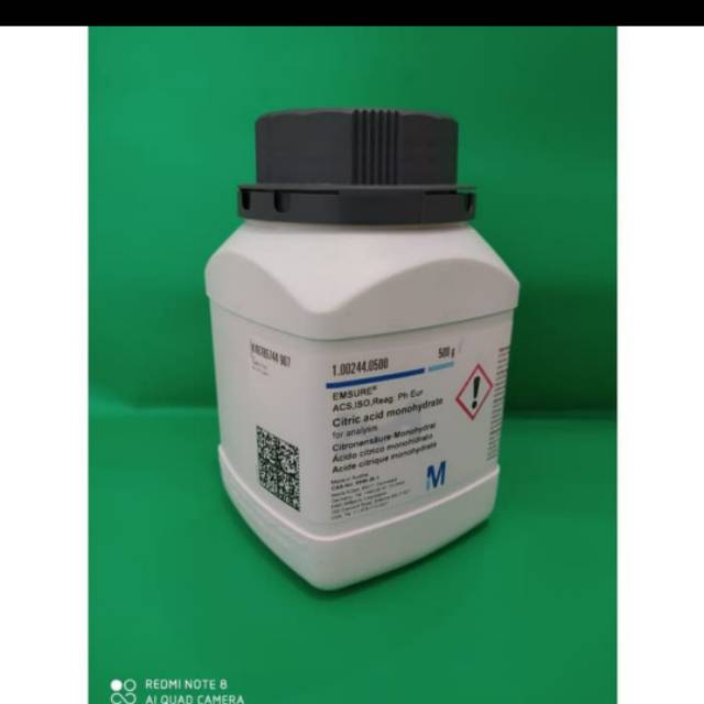 Jual citric acid monohydrate for analis / asam sitrat analis MERCK ...