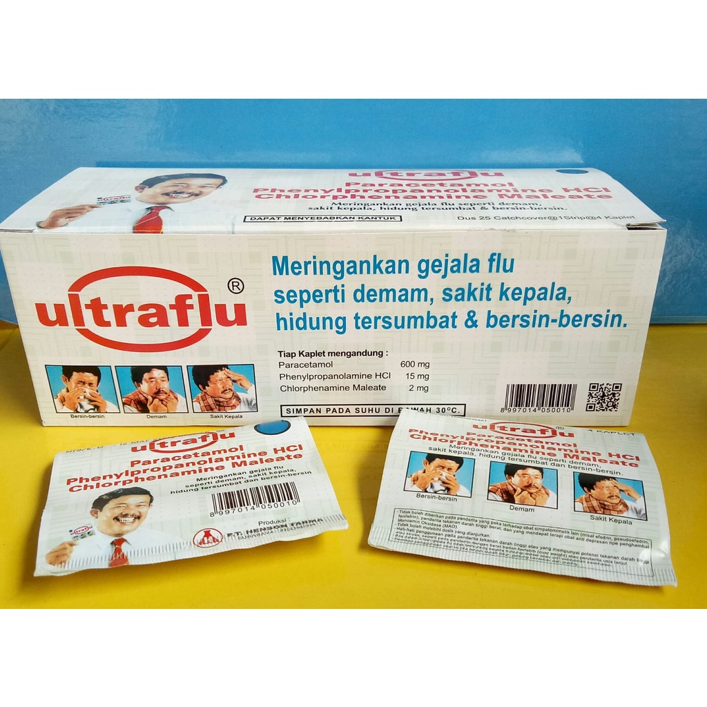 Jual ULTRAFLU 1 X 4 TABLET ( 1 STRIP) | Shopee Indonesia