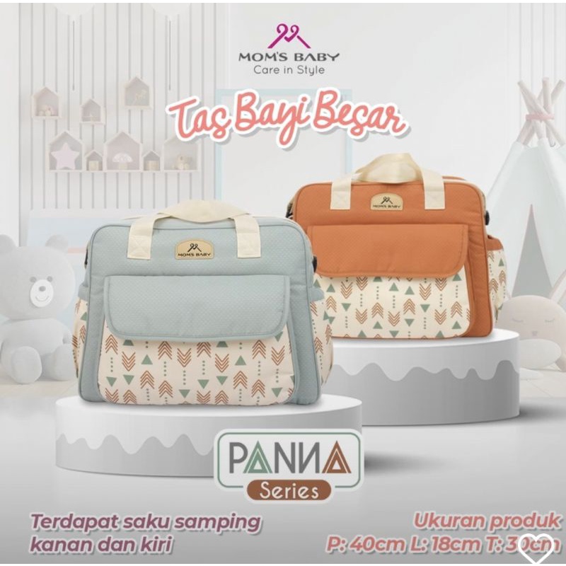Jual Mom's Baby Tas Bayi Besar PANNA Series - MBT 3053 | Shopee Indonesia