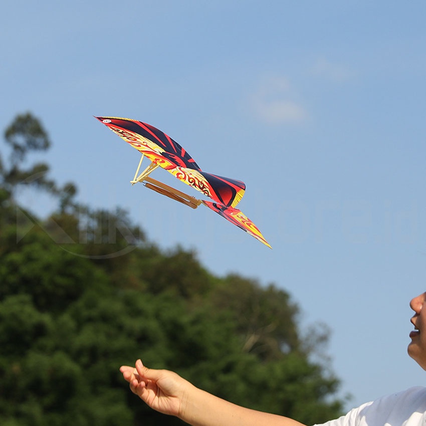 Jual Mainan Burung Rakit Terbang Tenaga Karet Flying Bird Rubber Band ...