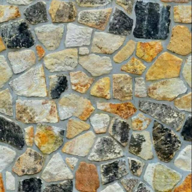 Jual Wallpaper dinding murah motif batu cadas/alam memperindah segala ...