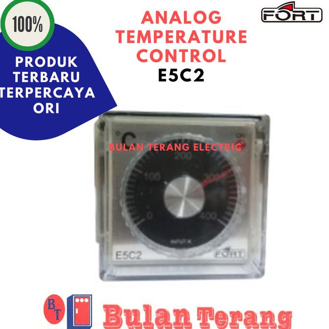 Jual ANALOG TEMPERATURE CONTROL TIPE E5C2 220VAC, 50Hz input signal K ...