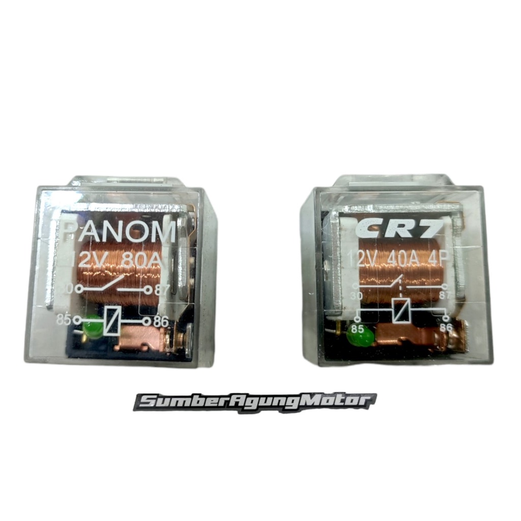 Jual RELAY KLAKSON RELAY ALARM 12V KAKI 4 40A 80A | Shopee Indonesia