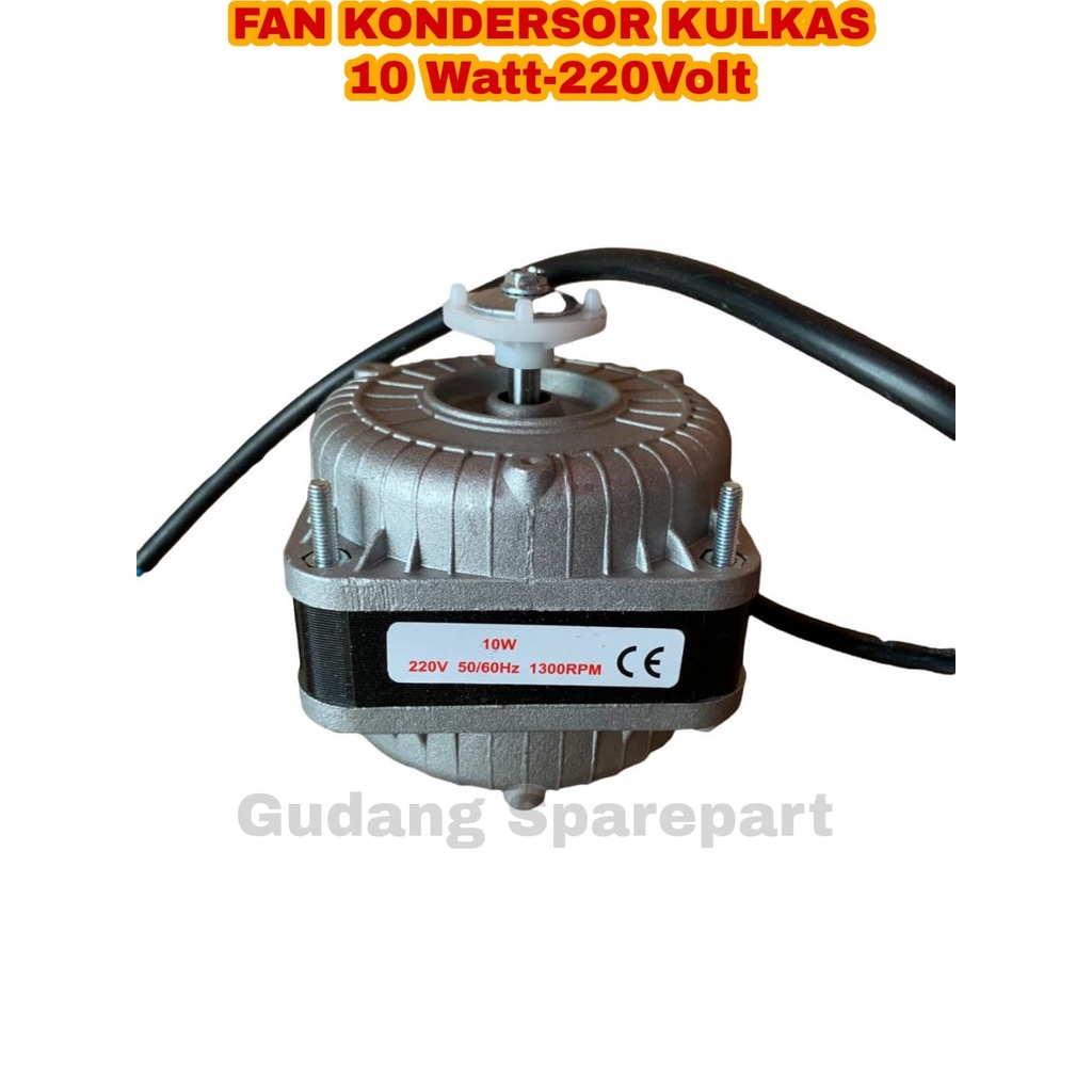 Jual Fan Motor Kondensor 10 watt / Dinamo Condensor ShowCase 10w-220 ...