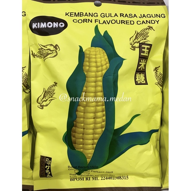 Jual PERMEN JAGUNG KIMONO 150GR / CORN CANDY | Shopee Indonesia