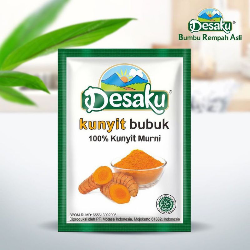 Jual DESAKU KUNYIT BUBUK RENCENG 7,5GR | Shopee Indonesia