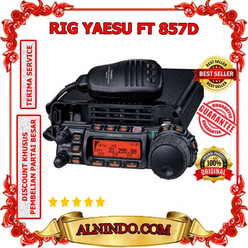 Jual RADIO RIG YAESU FT 857D MURAH ORIGINAL GARANSI | Shopee Indonesia