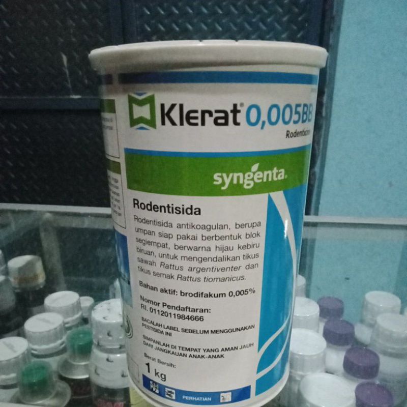 Jual Rodentisida Klerat 0.005BB isi 1kg | Shopee Indonesia