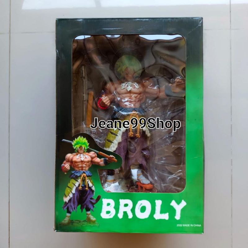 Jual Broly Dragon Ball Z Samurai Broly pvc status DBZ DragonBall new ...