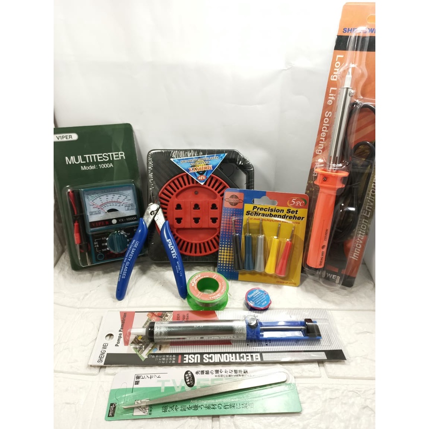 Jual Alat Patri Alat Soldering Listrik Solder 60W / Obeng Jam / Rolan ...