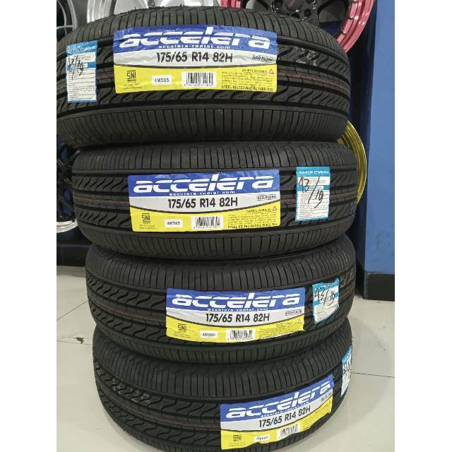 Jual Ban Mobil 175/65/R14 Merk Accelera Type Ecoplush Ban Tubeless Ring 14 | Shopee Indonesia