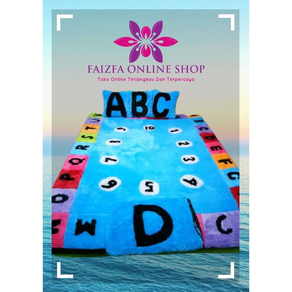 Jual Karpet Rasfur (Motif ABC) | Shopee Indonesia