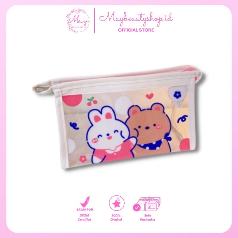 Jual Pouch Transparan mika with resliting | Shopee Indonesia