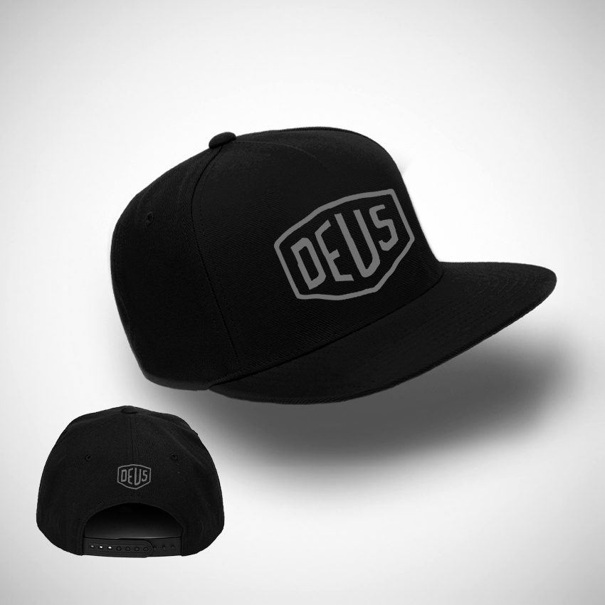 Jual Topi Hip hop / Topi Snapback Logo Deus USA Abu Abu Premium ...