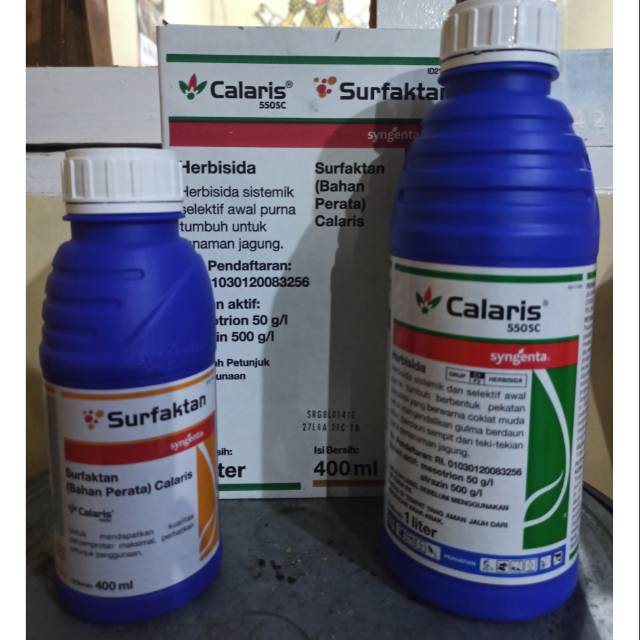 Jual HERBISIDA SELEKTIF ANTI GULMA CALARIS 550SC ISI 1L + SURFAKTAN ...