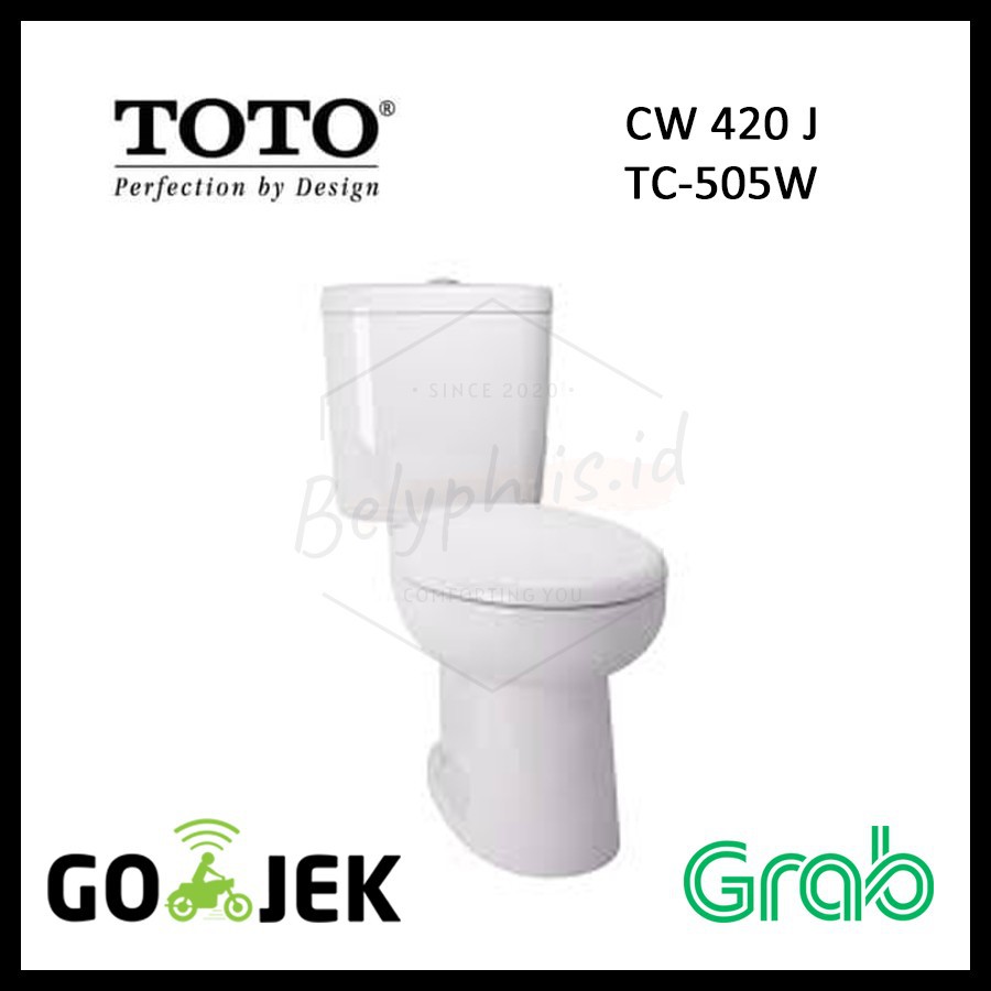 Jual CW 420 J | Kloset Duduk Toto Ø 50 cm | Monoblok Toto ( BANDUNG ...