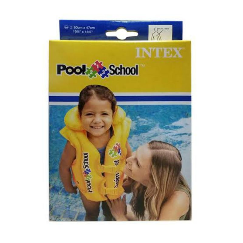 Jual Rompi renang anak intex DELUXE SWIM VEST POOL SCHOOL STEP2 58660 ...