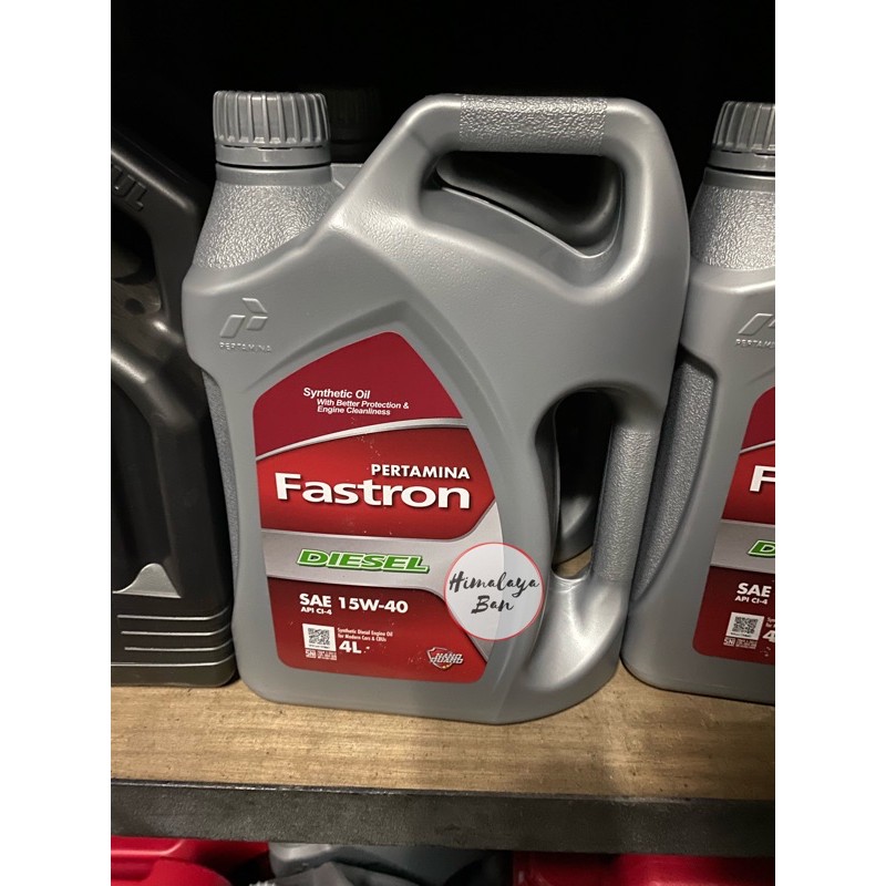 Jual Oli Mesin Pertamina Fastron Diesel 15W 40 Khusus Diesel (4 Liter ...