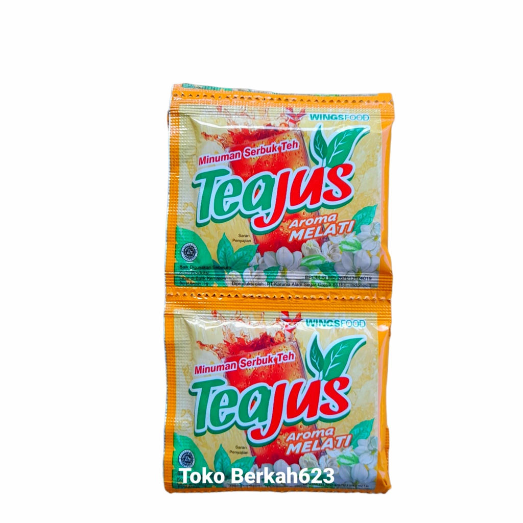Jual TEA JUS Renceng Netto 7gr Isi 10 Sachet All Varian | Shopee Indonesia