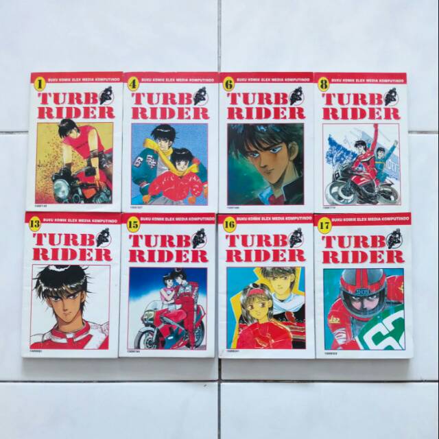Jual Komik Manga TURBO RIDER - cabutan | Shopee Indonesia