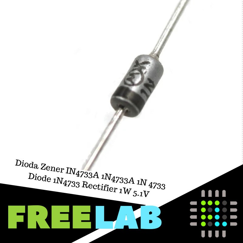 Jual Dioda Zener IN4733A 1N4733A 1N 4733 Diode 1N4733 Rectifier 1W 5.1V | Shopee Indonesia