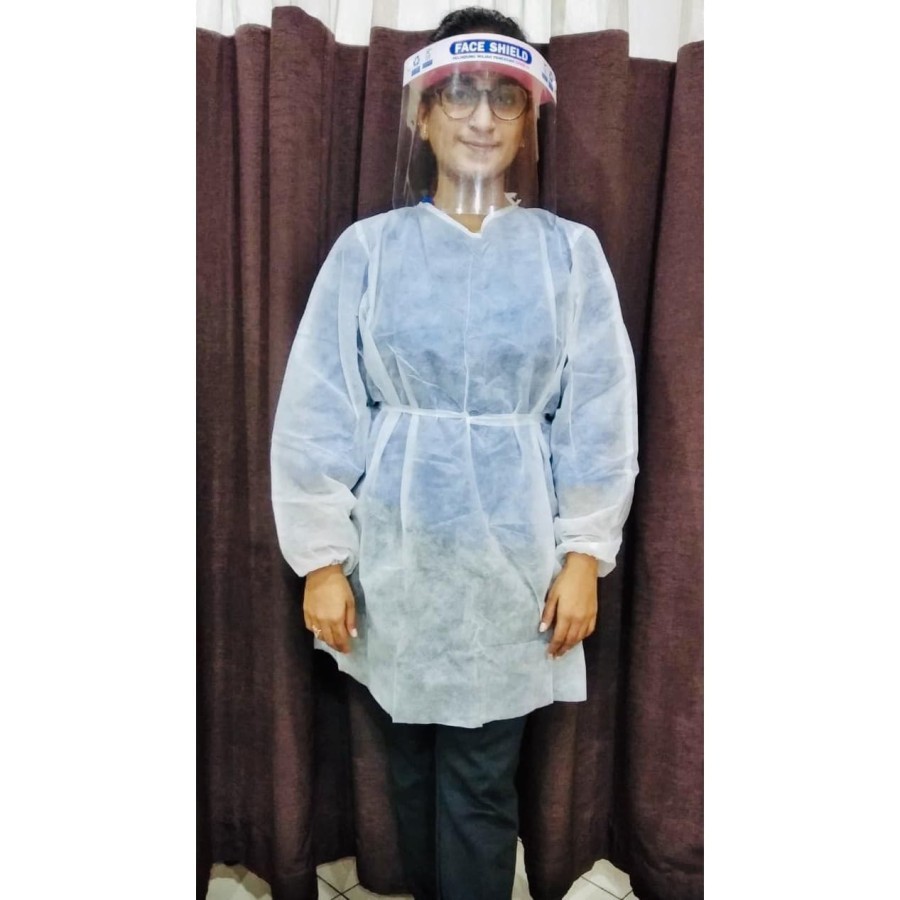 Jual Baju APD/Disposable Gown/Gaun pelindung/Gaun steril | Shopee Indonesia