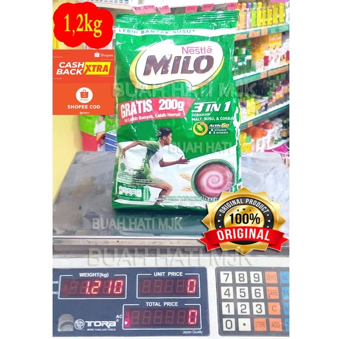 Jual MILO / MILO 1KG / MILO 3 IN 1 / MILO 3in1 1KG / MILO ACTIVE-GO ...