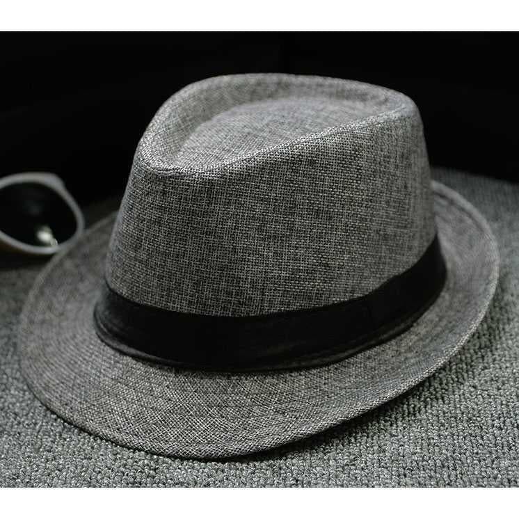Jual Topi Laken Jazz Vintage / Fasion pria / Topi Mafia Abu | Shopee ...