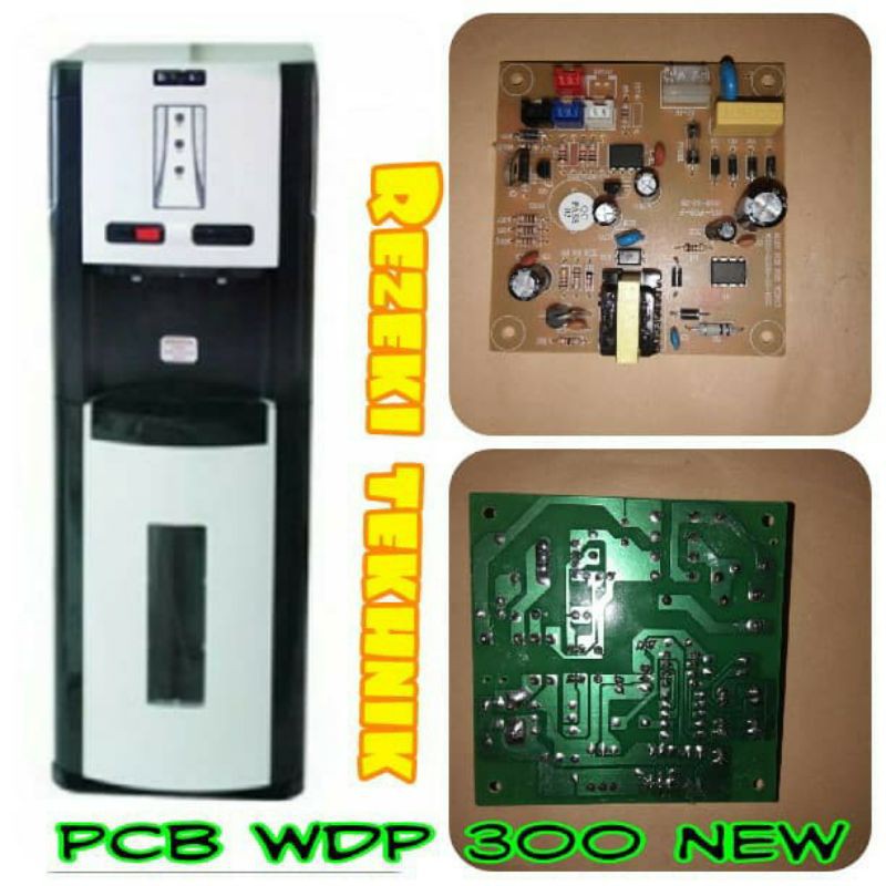 Jual modul pcb dispenser galon bawah miyako wdp 300 new model switch di ...