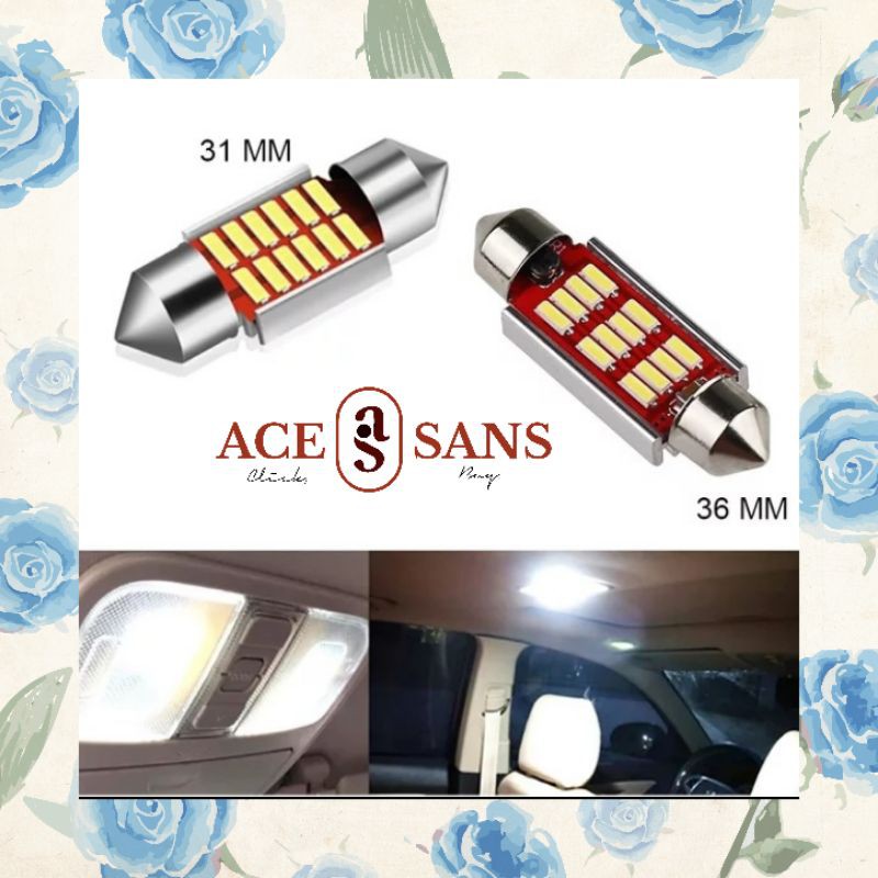 Jual LED Plafon Canbus Interior Mobil LED Kabin LED Festoon I Lampu LED ...