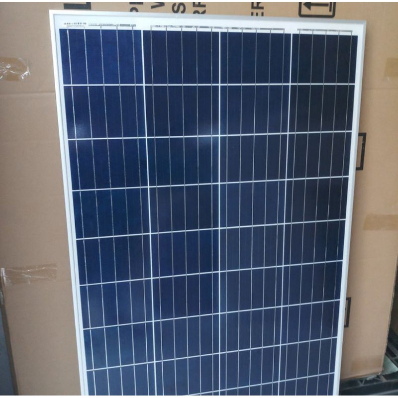 Jual Solar Panel 100Wp Poly Crystalline Panel Surya 100W Free Packing ...