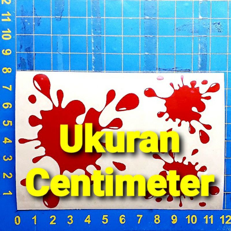 Jual Cutting Sticker Bercak Cat (Real Pict) Untuk Penutup Baret Atau ...