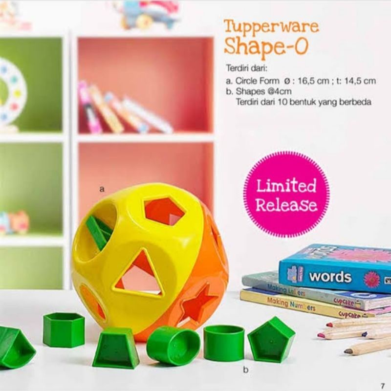 Jual SHAPE O-TOY Tupperware | Shopee Indonesia