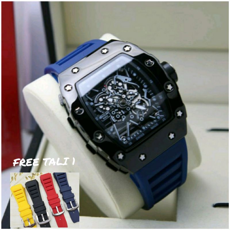 Jual Jam Tangan Pria RM Richard Mile 30-11 Free Tali Cadangan 1 Super ...