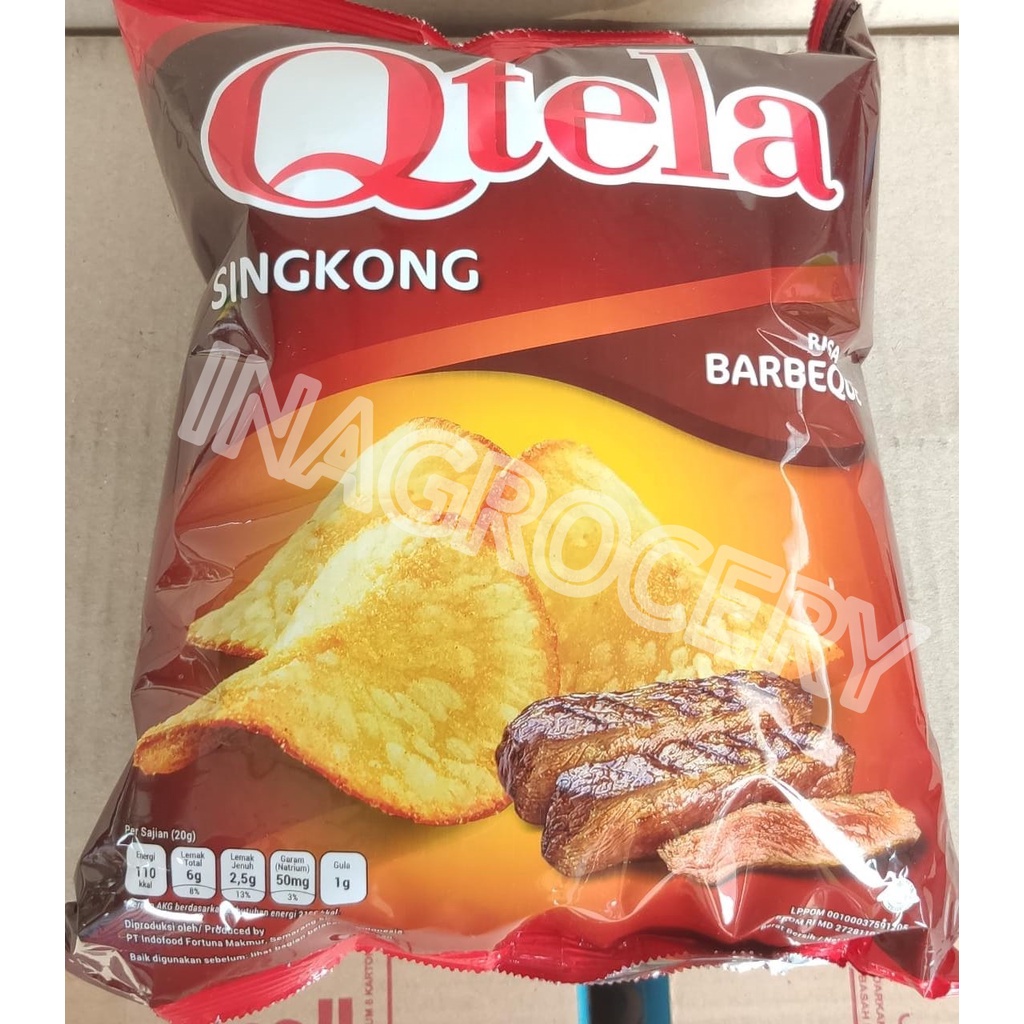 Jual QTELA SINGKONG RASA BBQ 185GR | Shopee Indonesia