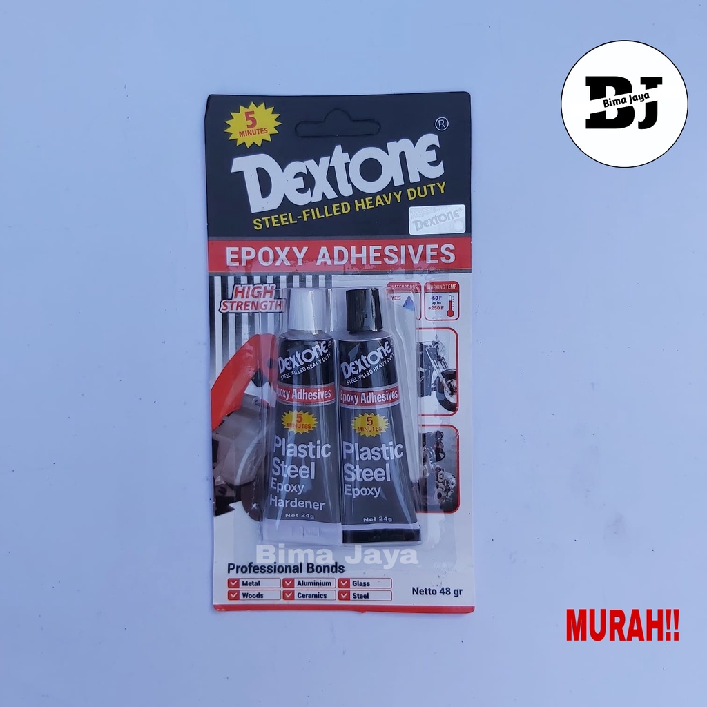 Jual Lem Dextone 5 menit Epoxy Adhesive - 48gr,LEM CAMPUR, LEM BESI,LEM ...