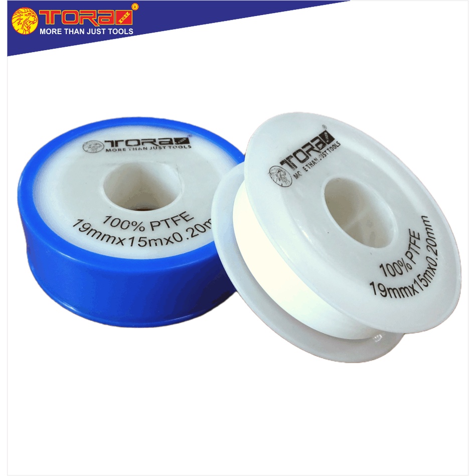 Jual TORA Seal Tape - PTFE Thread Seal Tape 19 MM X 15 M | Shopee Indonesia