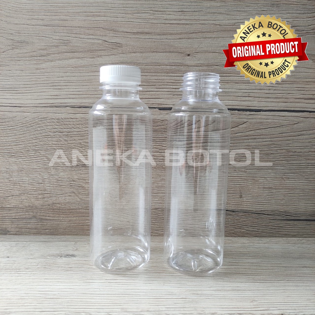 Jual BOTOL KALE JUS 250 ML BENING TIPIS TUTUP PUTIH SEGEL / BOTOL MINUMAN | Shopee Indonesia