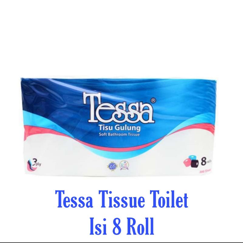 Jual Tessa Tissue Toilet Polybag PB-16 8 Roll | Shopee Indonesia
