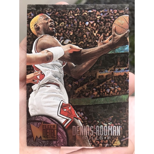 Jual KARTU BASKET DENNIS RODMAN 1995 NBA CARD FLEER METAL | Shopee ...