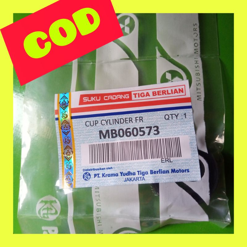 Jual KARET REM DEPAN BELAKANG MITSUBISHI PS120 PS135 CANTER MB060573 ...