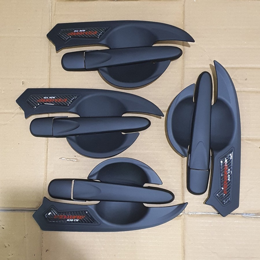 Jual Paket Cover Handle Outer Mangkok Pintu All New Avanza 2012 - 2021 Hitam | Shopee Indonesia