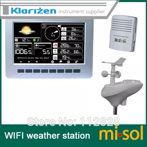 Jual Misol WS-HP2K-1 WIFI weather station with solar power sensor ...