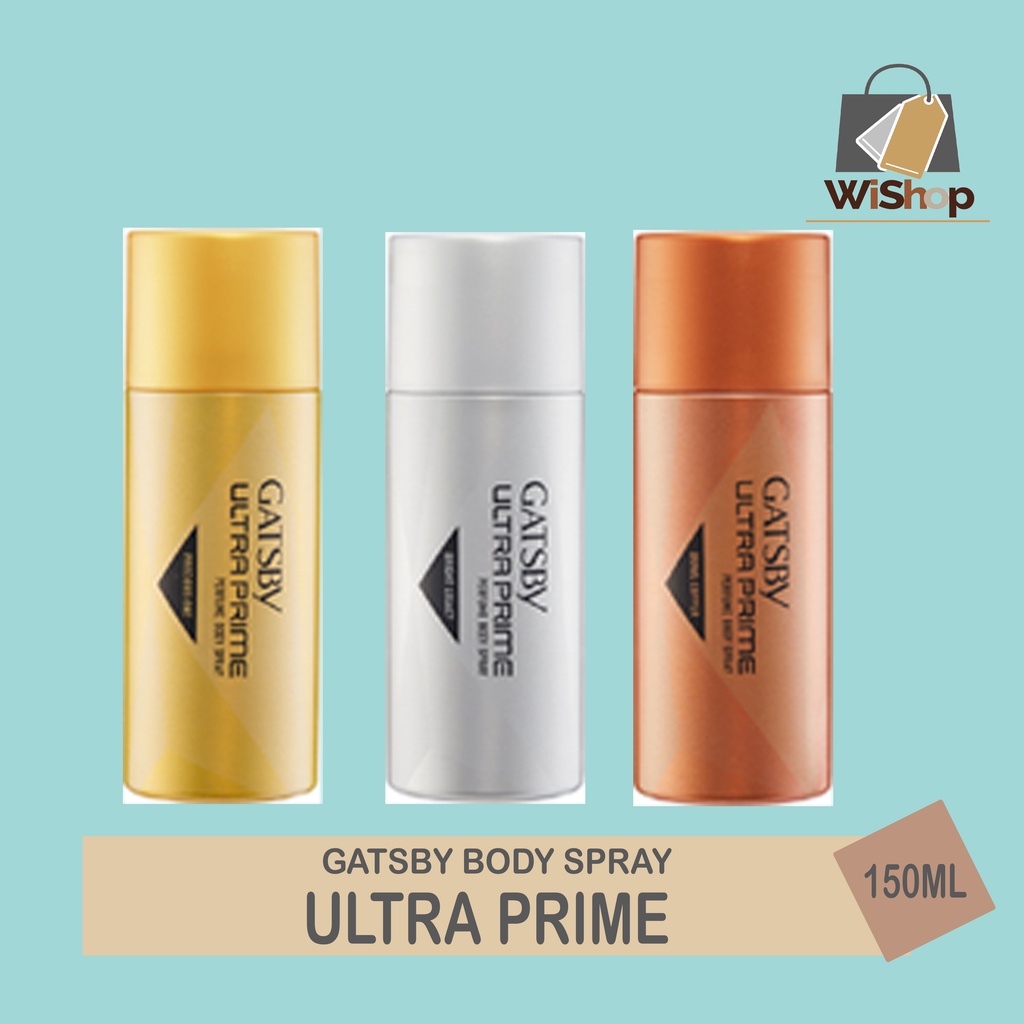 Jual GATSBY ULTRA PRIME PERFUME BODY SPRAY | Shopee Indonesia