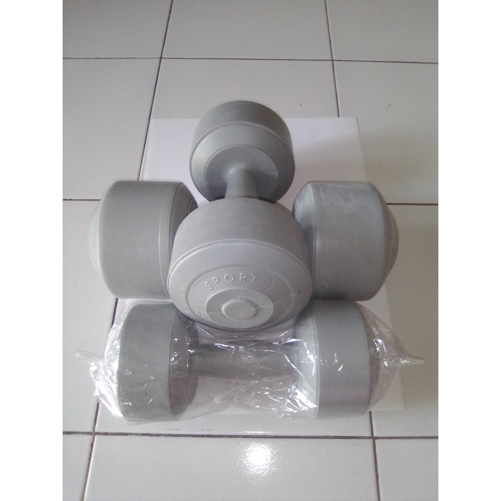 Jual Barbel / Dumbel Plastik 9 Kg | Shopee Indonesia
