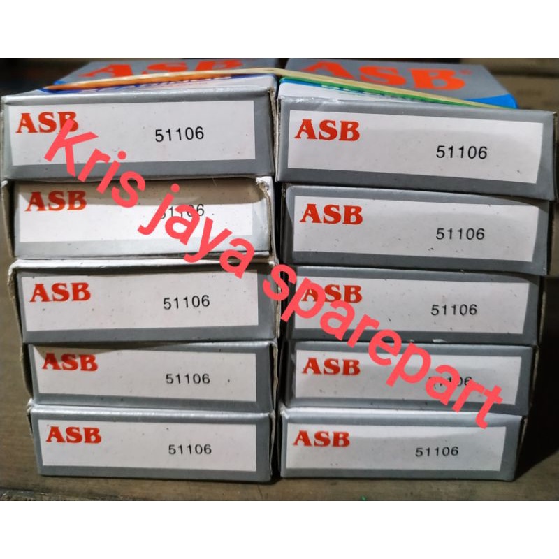 Jual Bearing Thrust ball seri 51100 Koyo , 51100 asb, 51100 ntn, 51104 ...