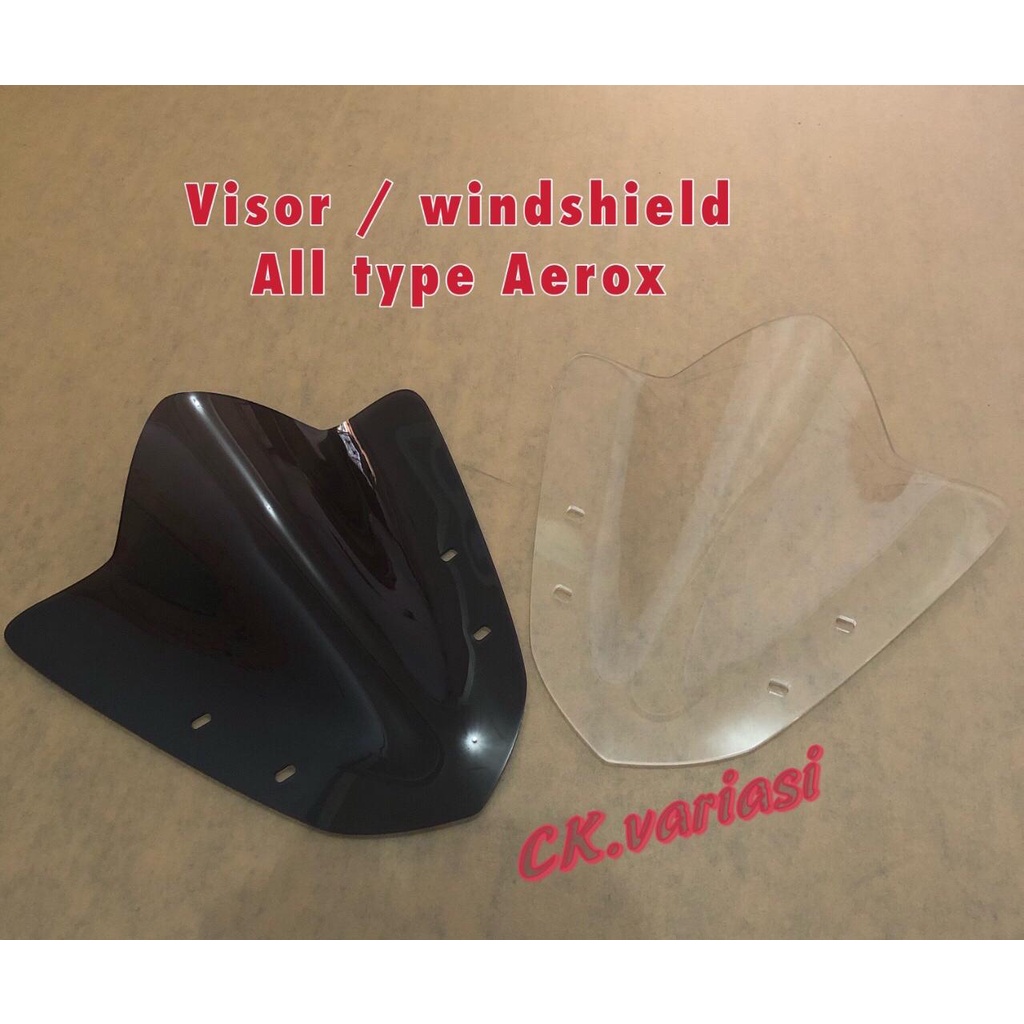 Jual Visor Yamaha All new Aerox 155 connected / Windshield Yamaha Aerox ...