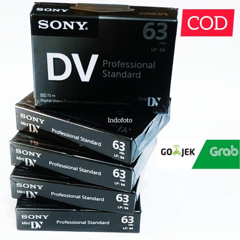 Jual Sony kaset mini DV Profesional hitam -original | Shopee Indonesia