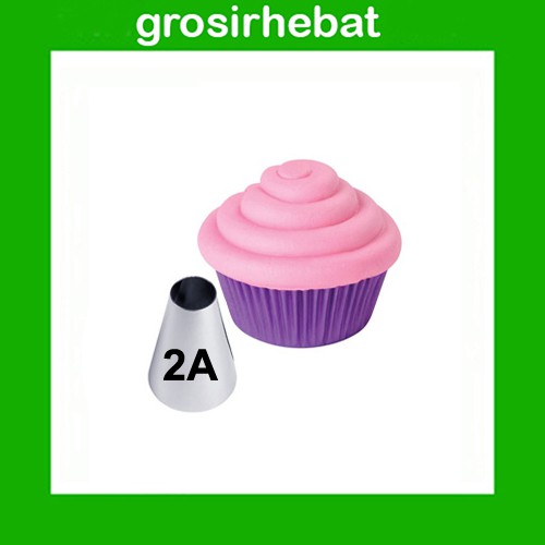 Jual Spuit 2A - Mirip Wilton No. 2A - Decorating Tips | Shopee Indonesia